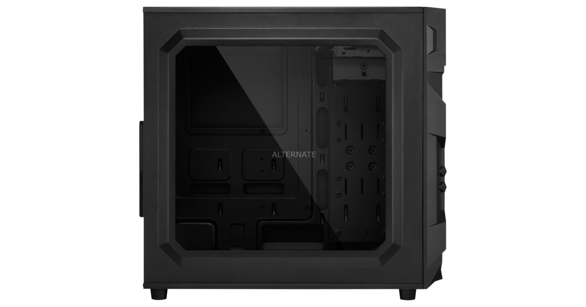 Sharkoon VG7-W RGB boîtier midi tower Noir | 2x USB-A | RGB | Window